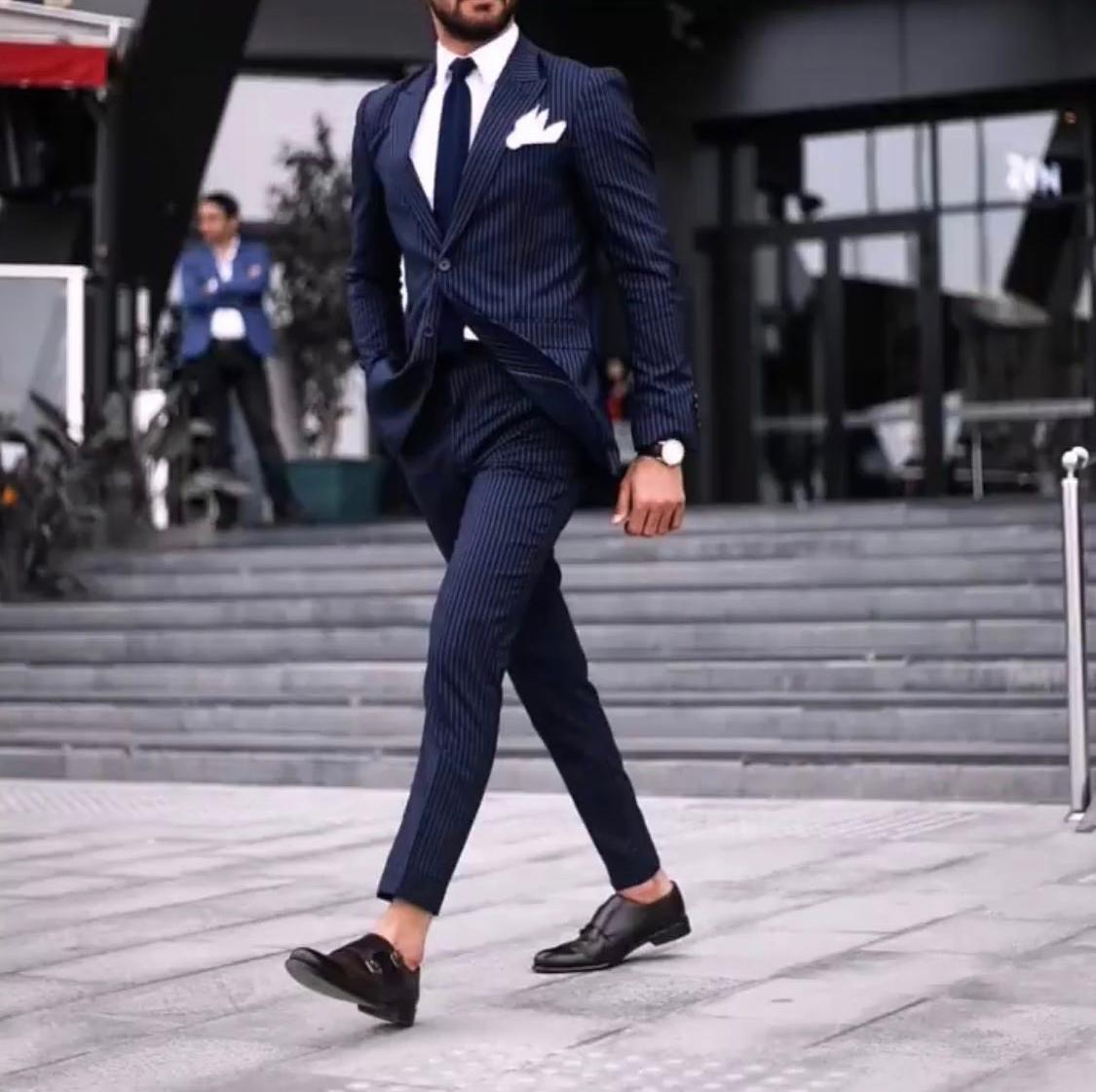 Jax Tailored Slim Cut Suit – Gabbiano Los Angeles